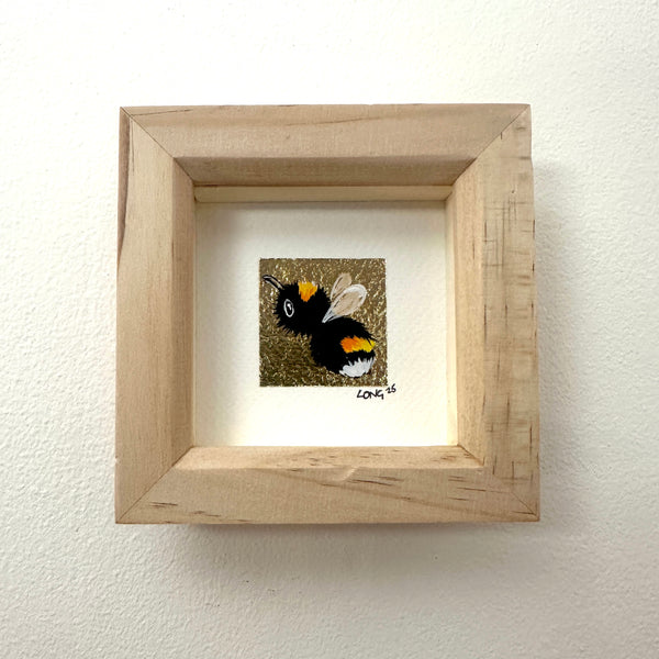 TINY GOLD LEAF BEE 2 – Sophie Long