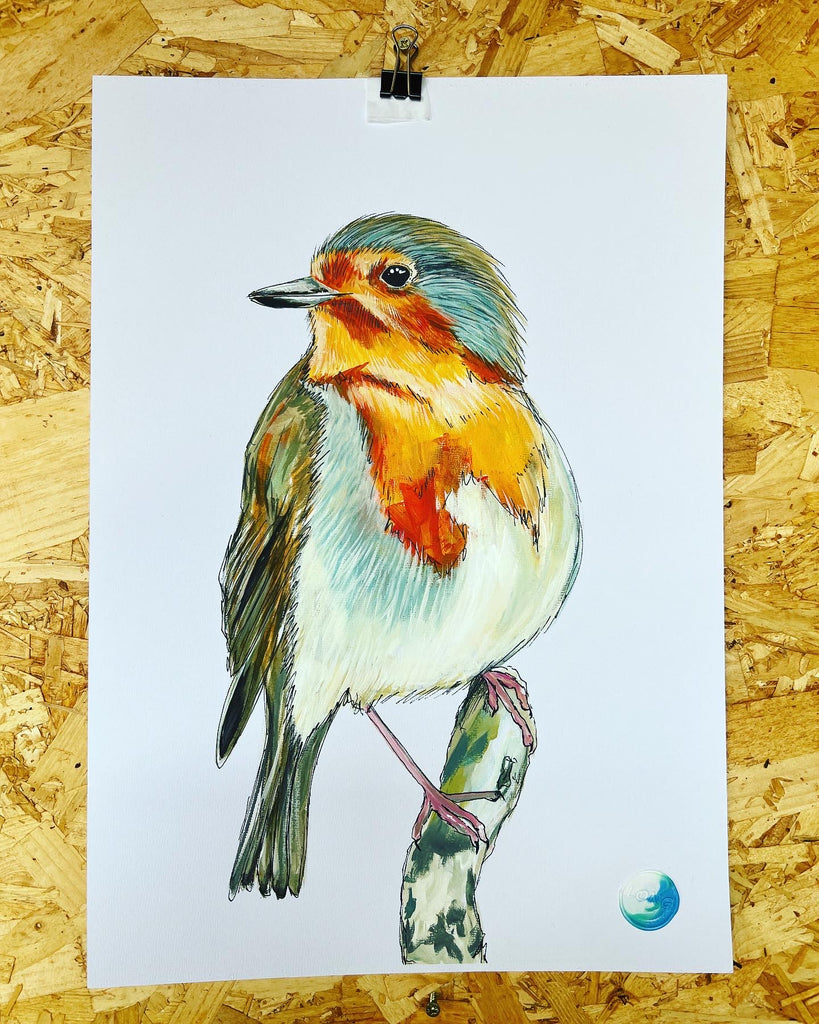 ROBIN ORIGINAL SKETCH – Sophie Long