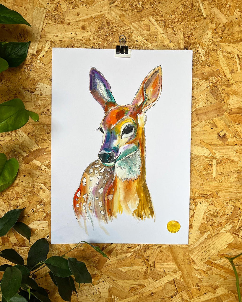 BAMBI ORIGINAL SKETCH – Sophie Long