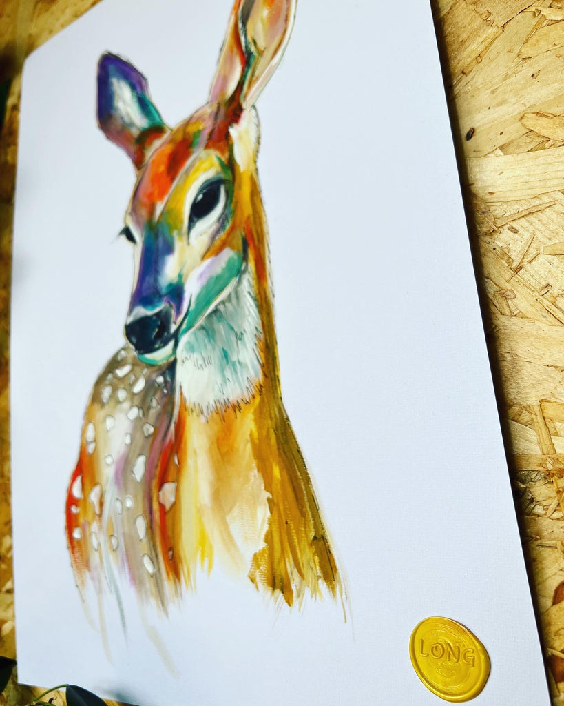 BAMBI ORIGINAL SKETCH – Sophie Long